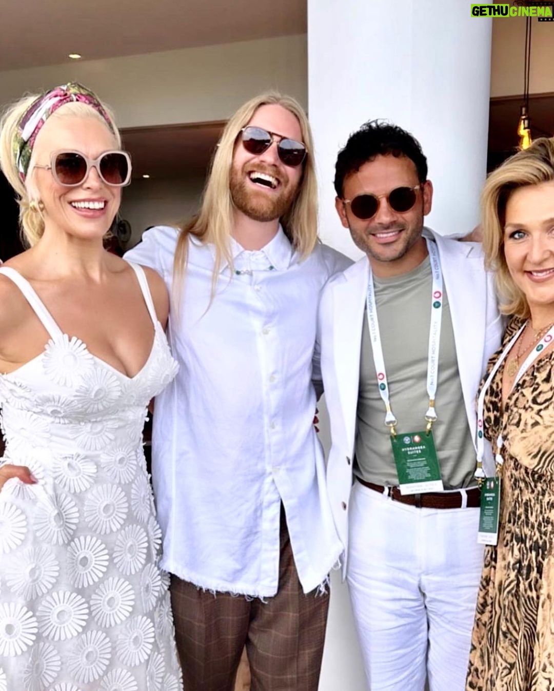 Hannah Waddingham Instagram – These three. Chemistry. Off the chart ...