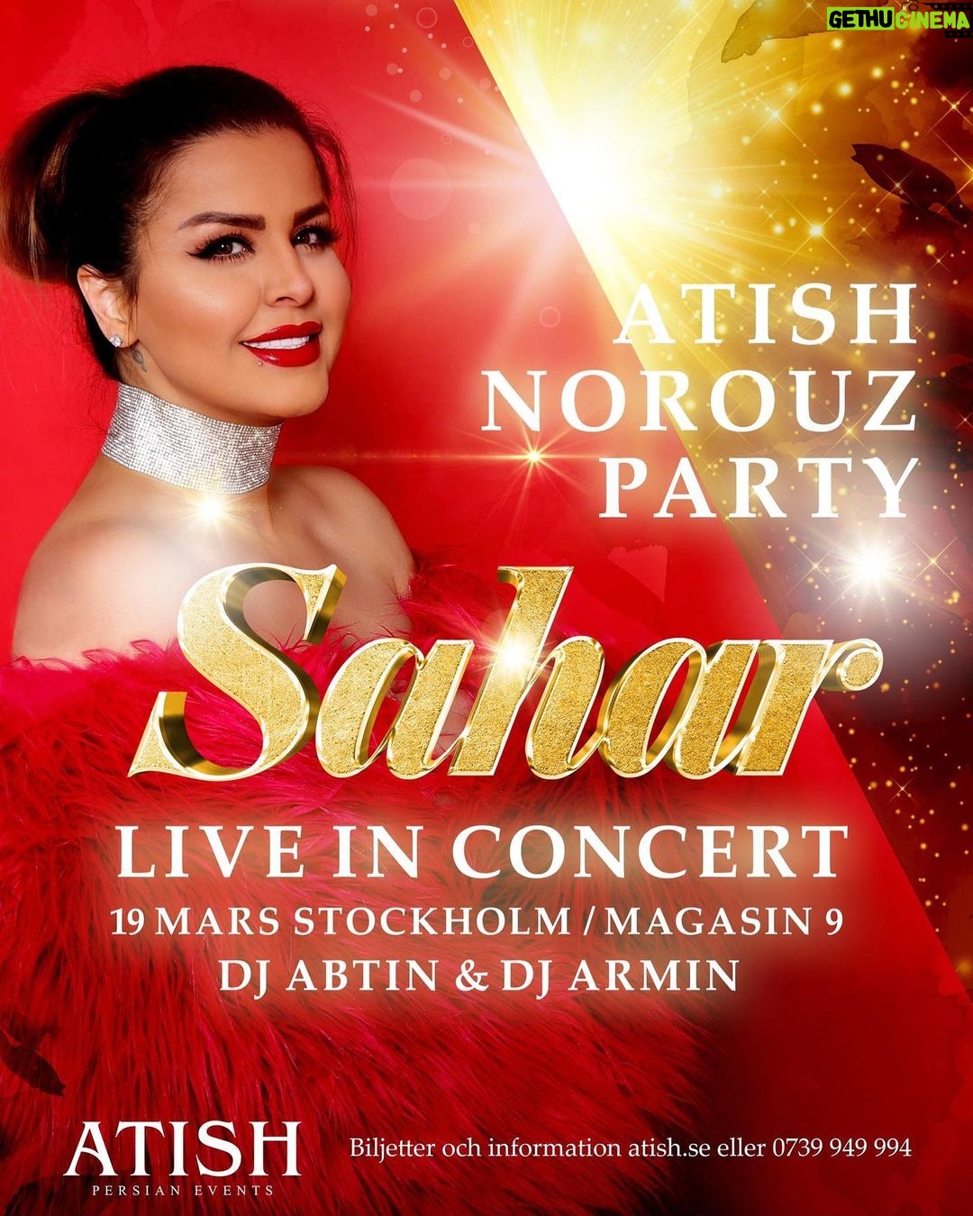 Sahar Moghadass Instagram – عزيزانم ️ ١٩ مارچ ( ٢٨ اسفند ) در شهر زيباى ...