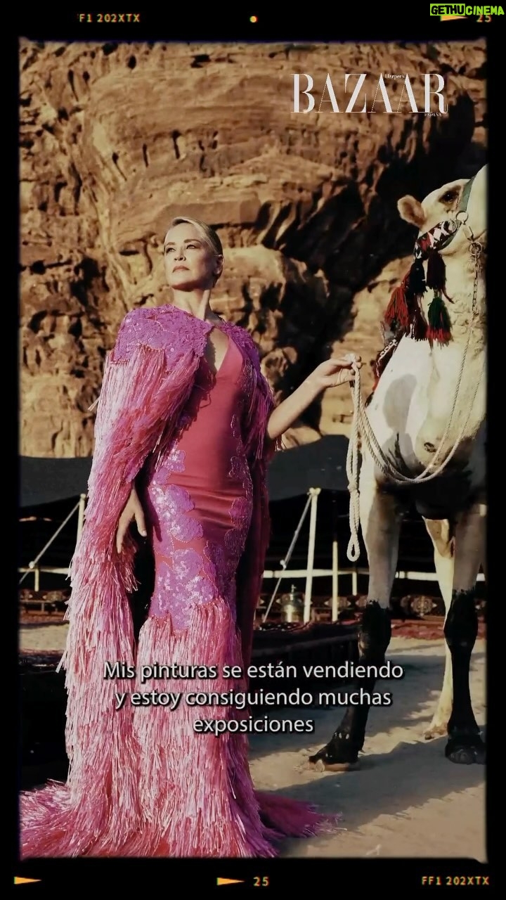 Sharon Stone Instagram – “La inspiración para mis obras viene de la ...