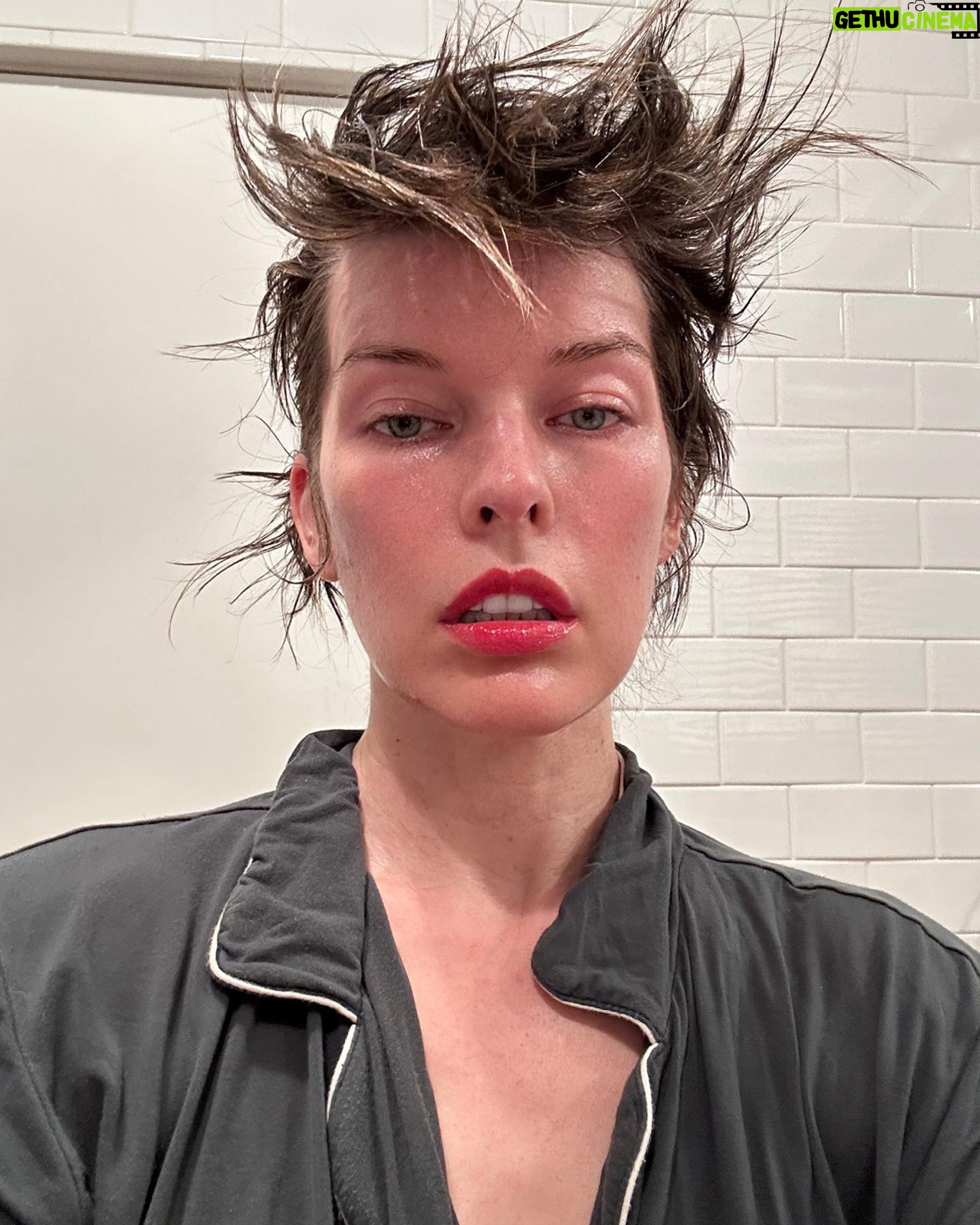 Actress Milla Jovovich HD Instagram Photos and Wallpapers October 2023 | Gethu Cinema