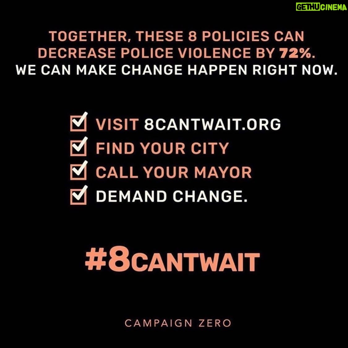 A.J. Cook Instagram – Demand change. #8cantwait | Gethu Cinema