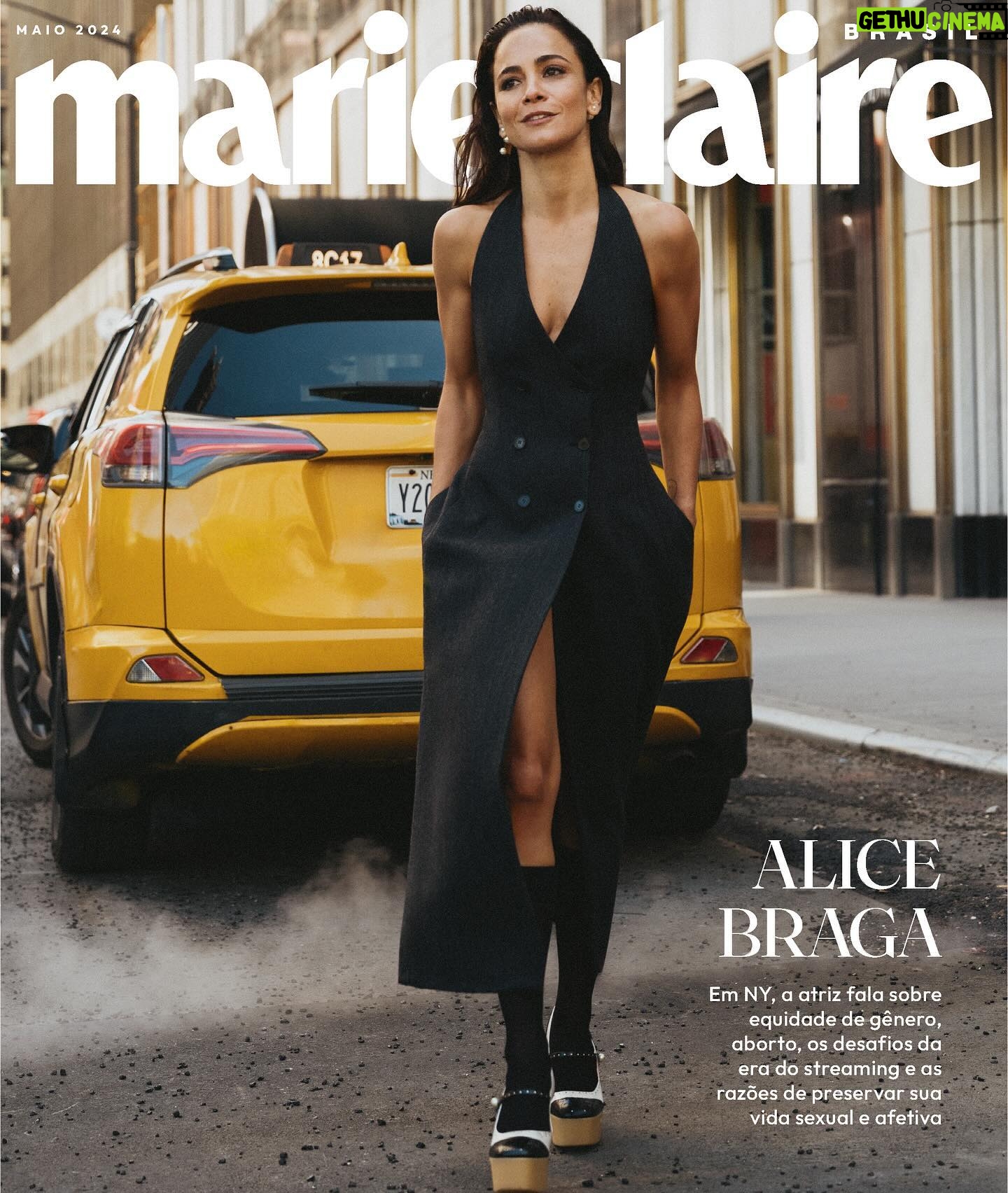 Alice Braga Instagram – “Gosto da moda que desafia, que traz um ...