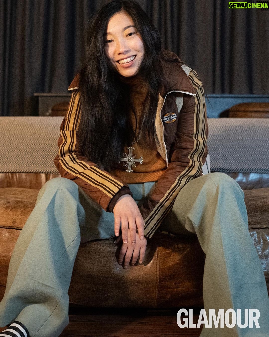 Awkwafina Instagram – Thank you @glamouruk for allowing me to grace ...