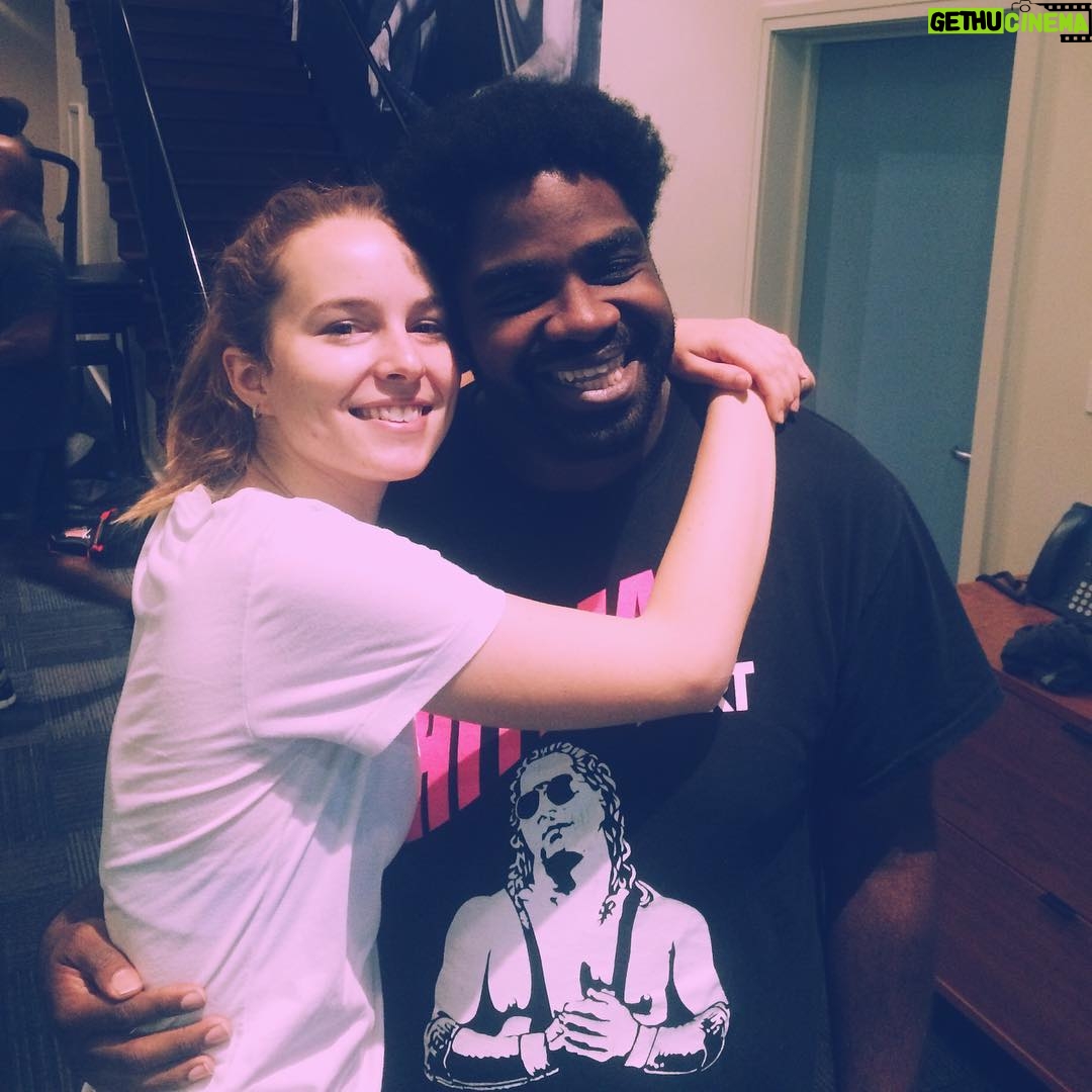 Bridgit Mendler Instagram – My buddy @ronfunch is cooking in NYC and I ...