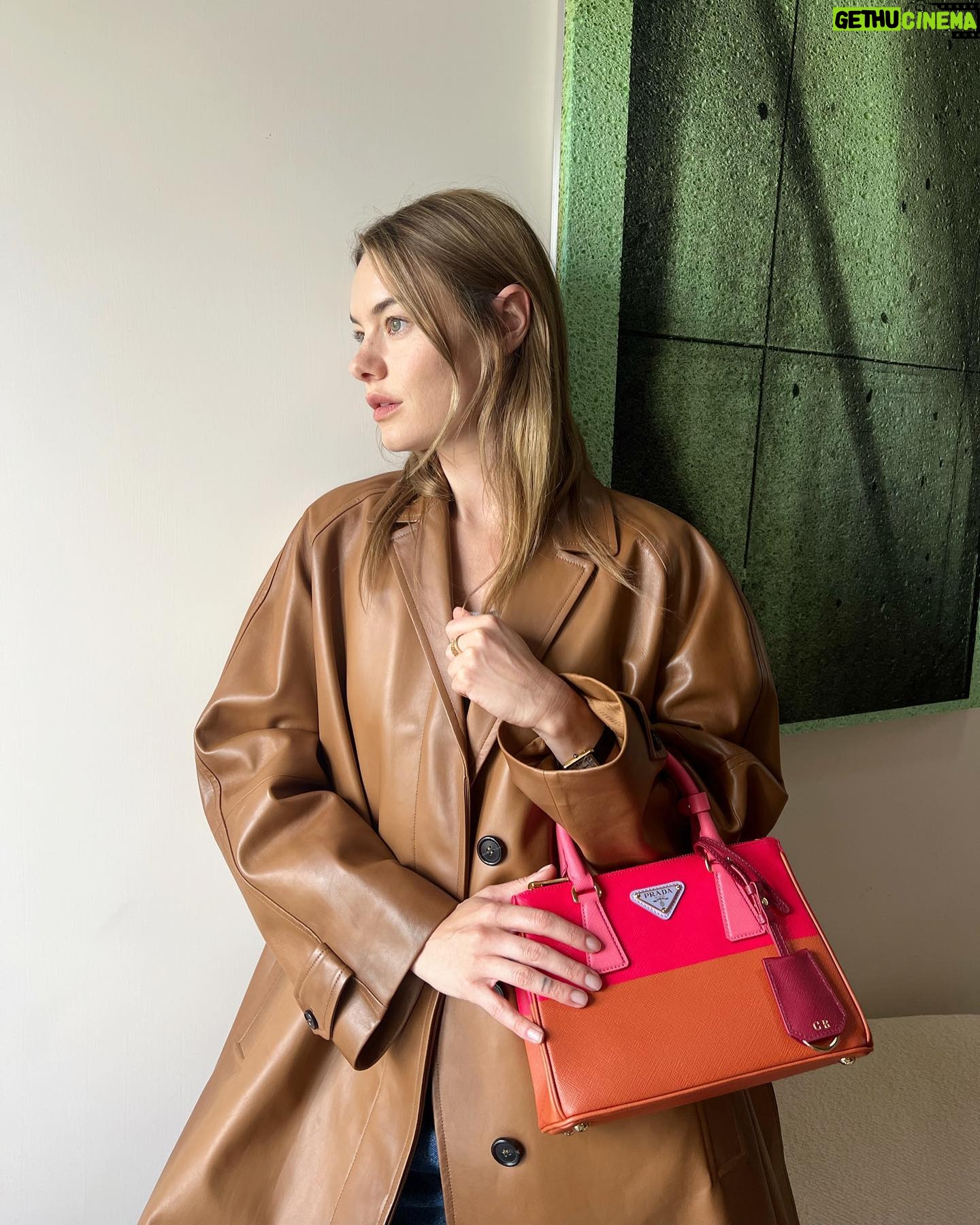 Camille Rowe Instagram – Our love is red and pink. Find the color of ...