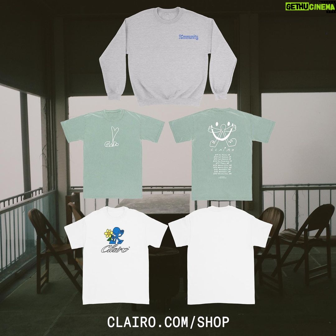 Clairo Instagram – We have some leftover merch from our last tour! All ...