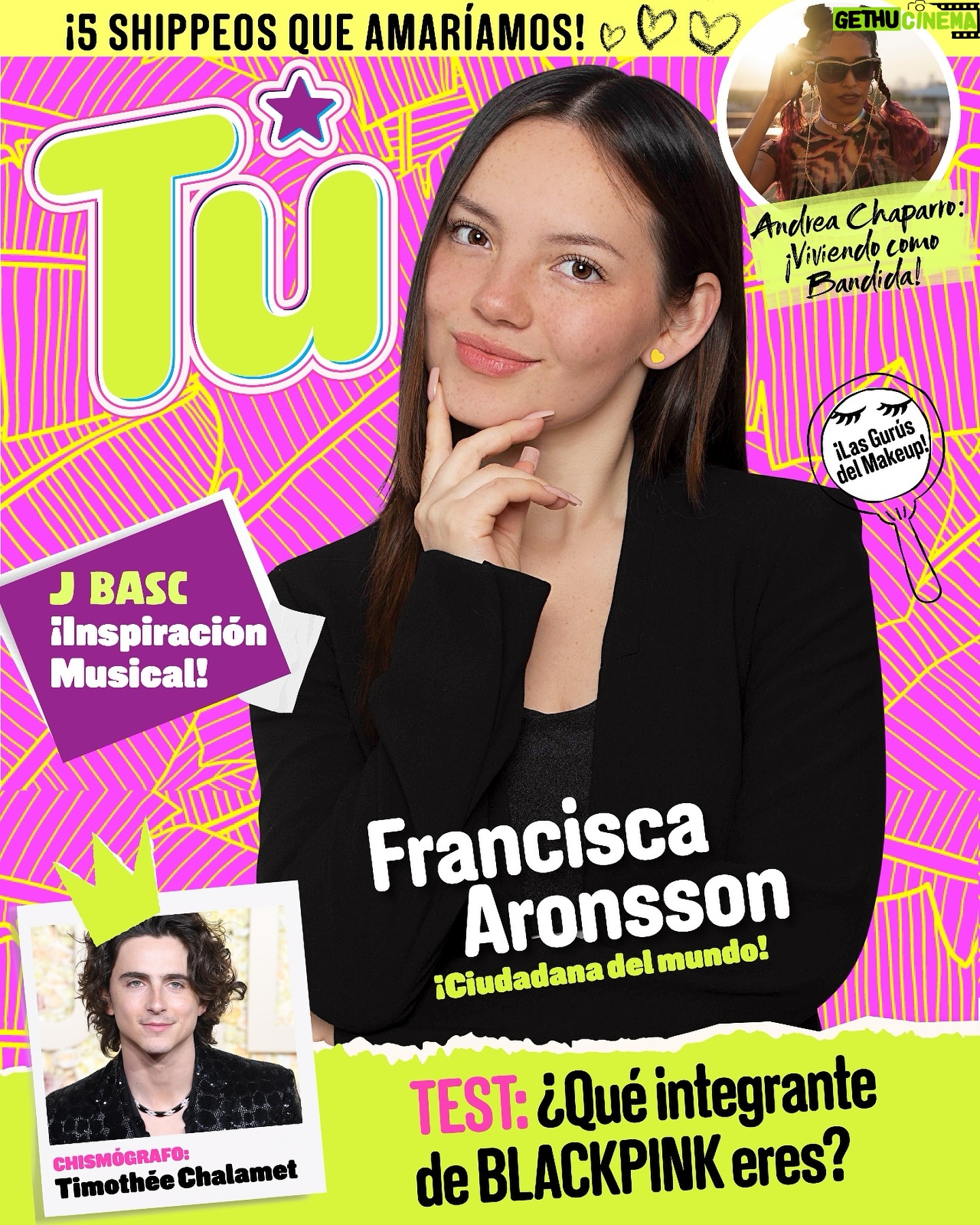 Francisca Aronsson Instagram – Este mes @fran_aronsson toma nuestra ...