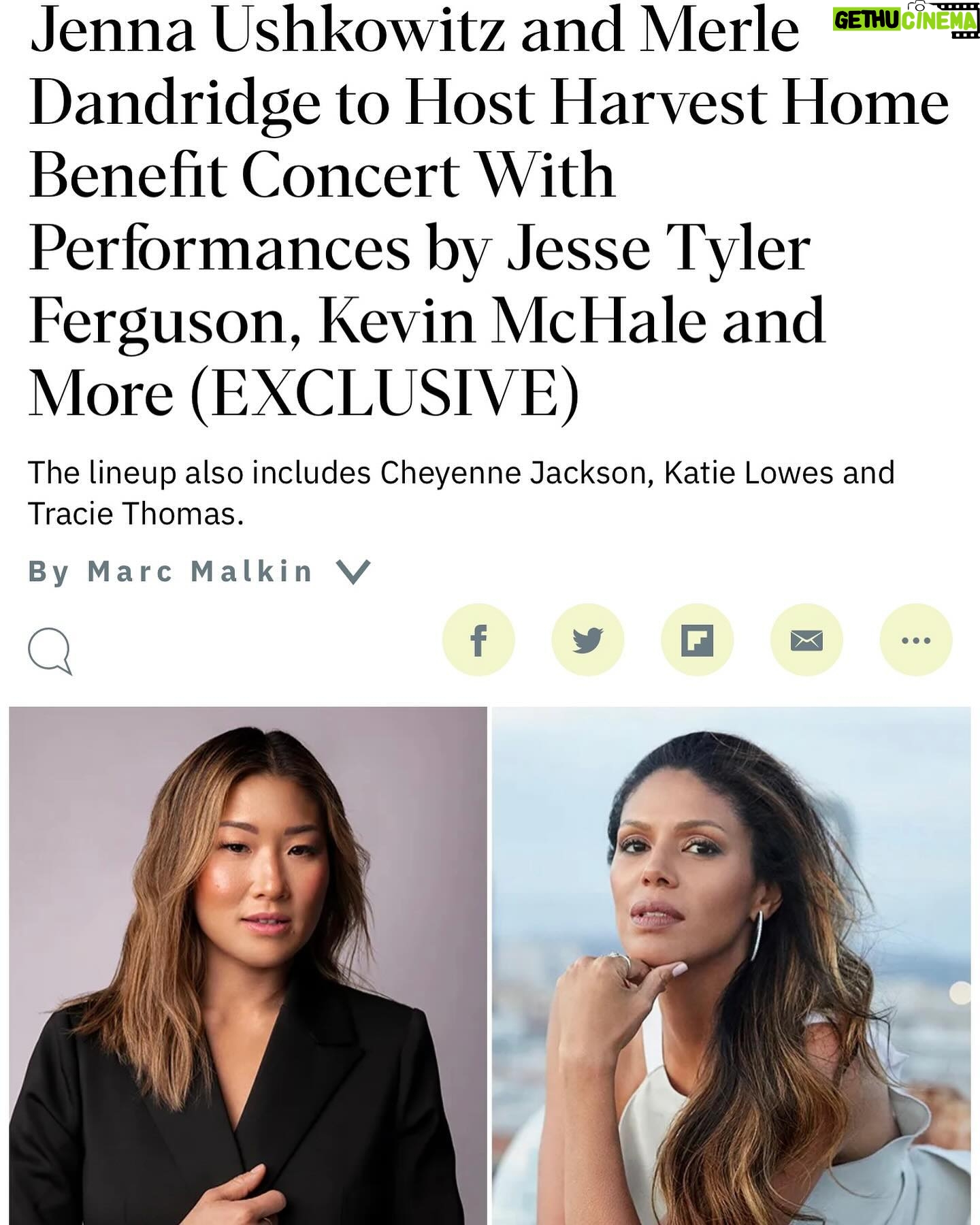 Jenna Ushkowitz Instagram – Join Merle Dandridge and Jenna Ushkowitz ...