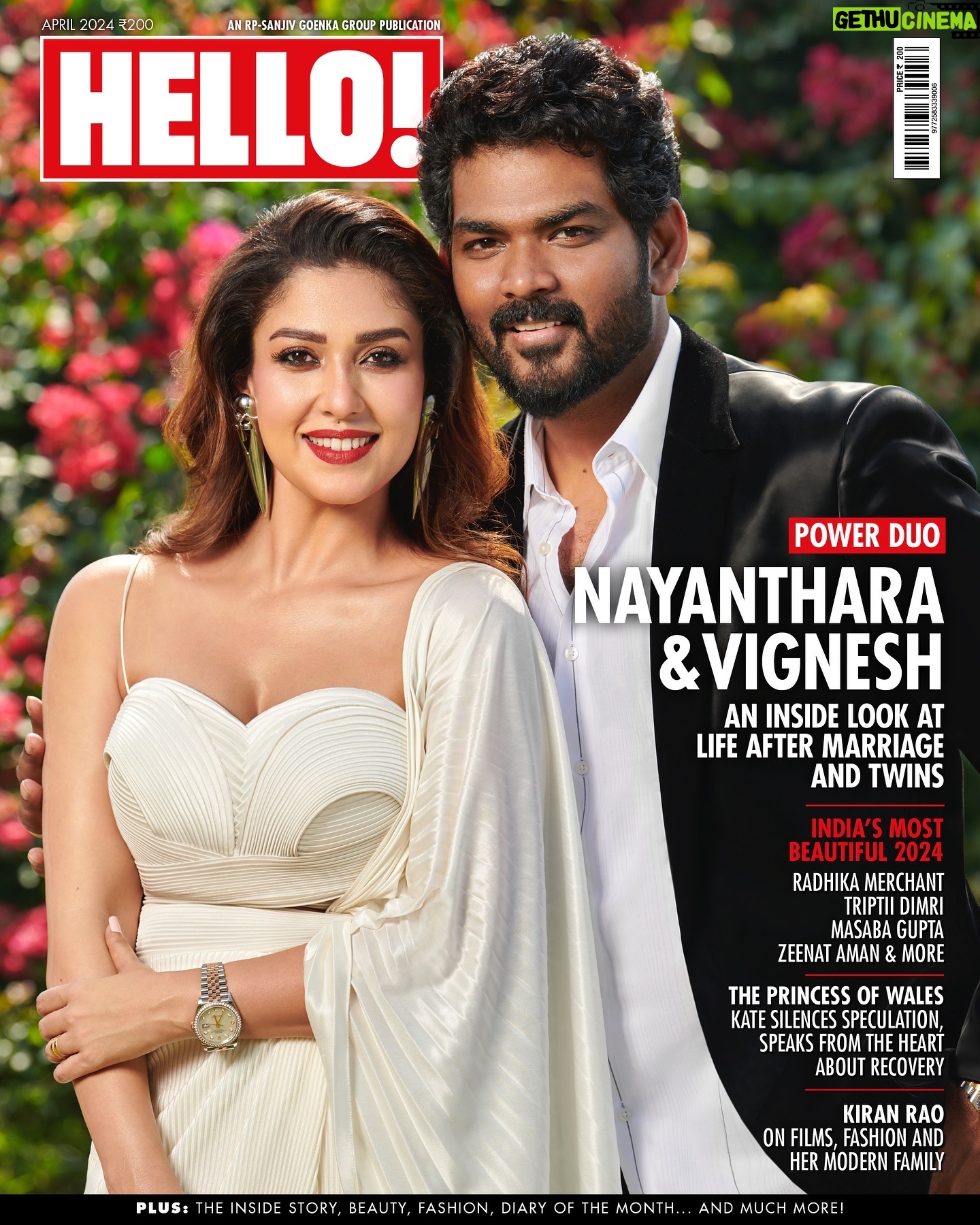 Nayanthara Instagram – #HELLOCover: Presenting the powerhouse couple ...