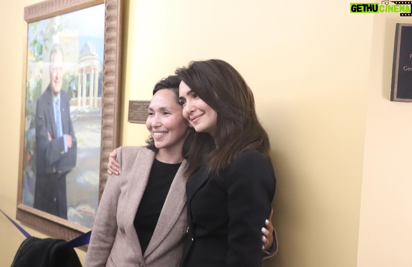 Nazanin Boniadi Instagram – It was a pleasure to join Dean Alyssa Ayres ...