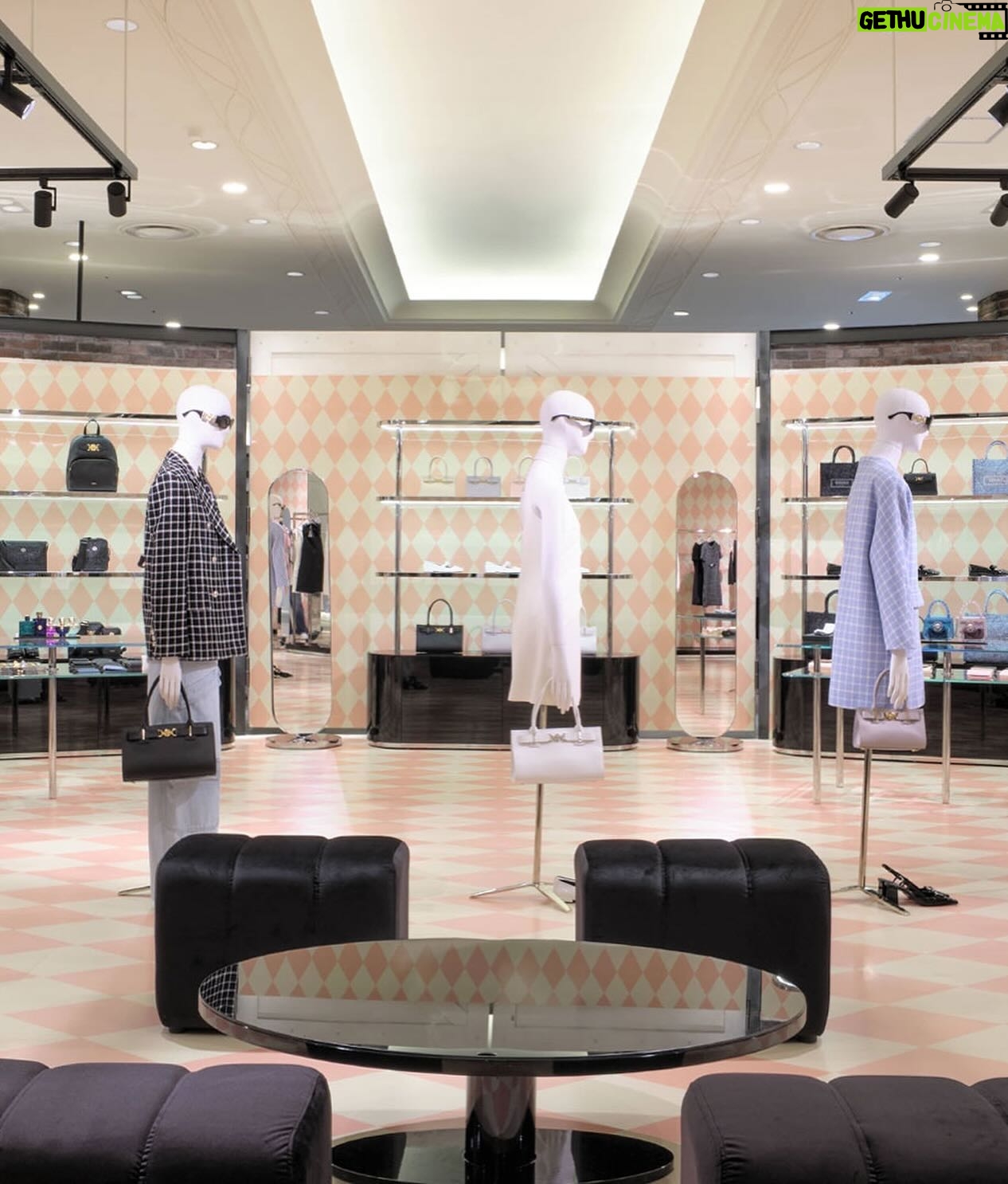 Ning Yi Zhuo Instagram – Versace pop up at Pop Up Circus, Hankyu Umeda ...