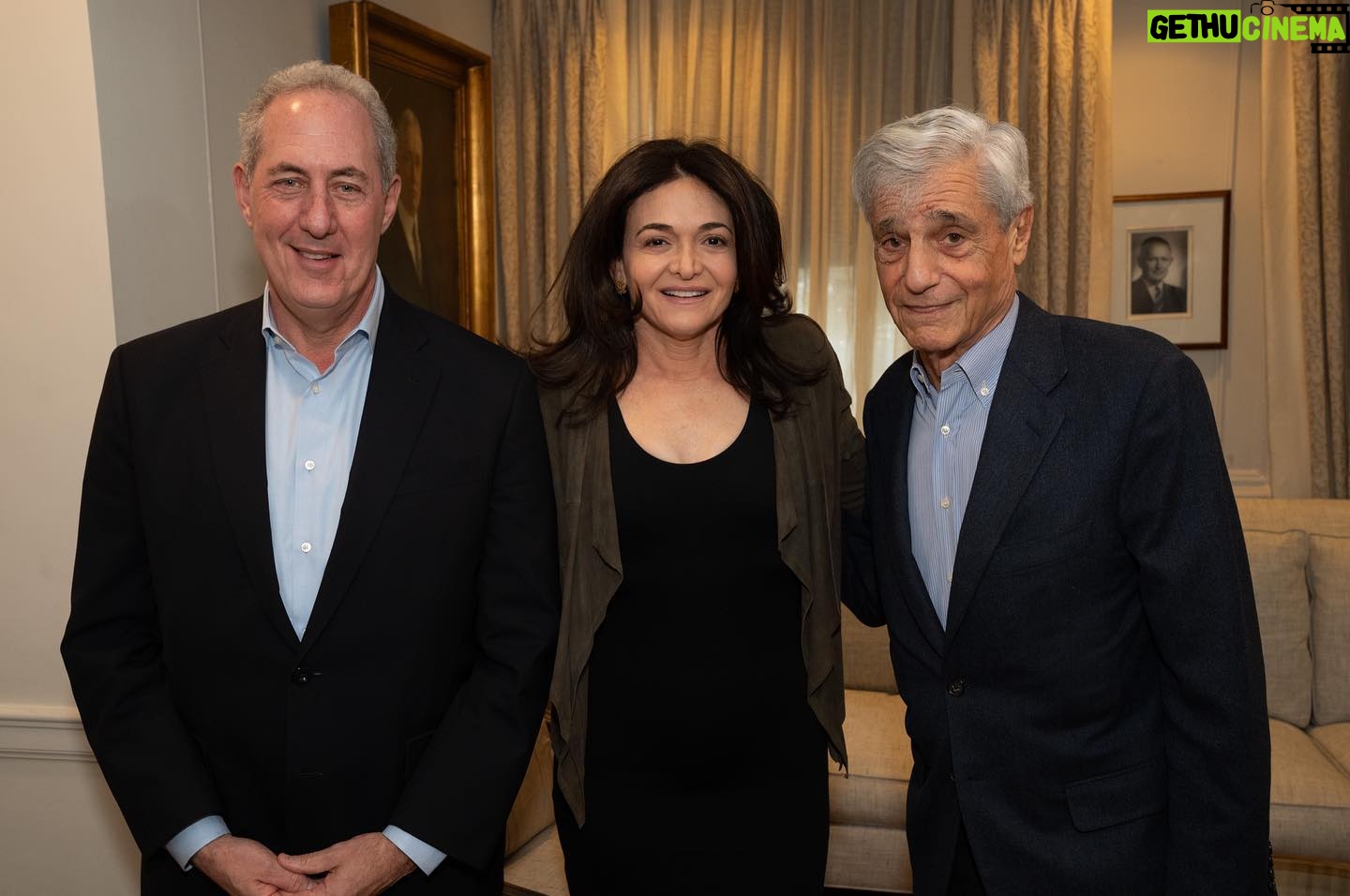 Sheryl Sandberg Instagram – It was an honor to join the @cfr_org and ...