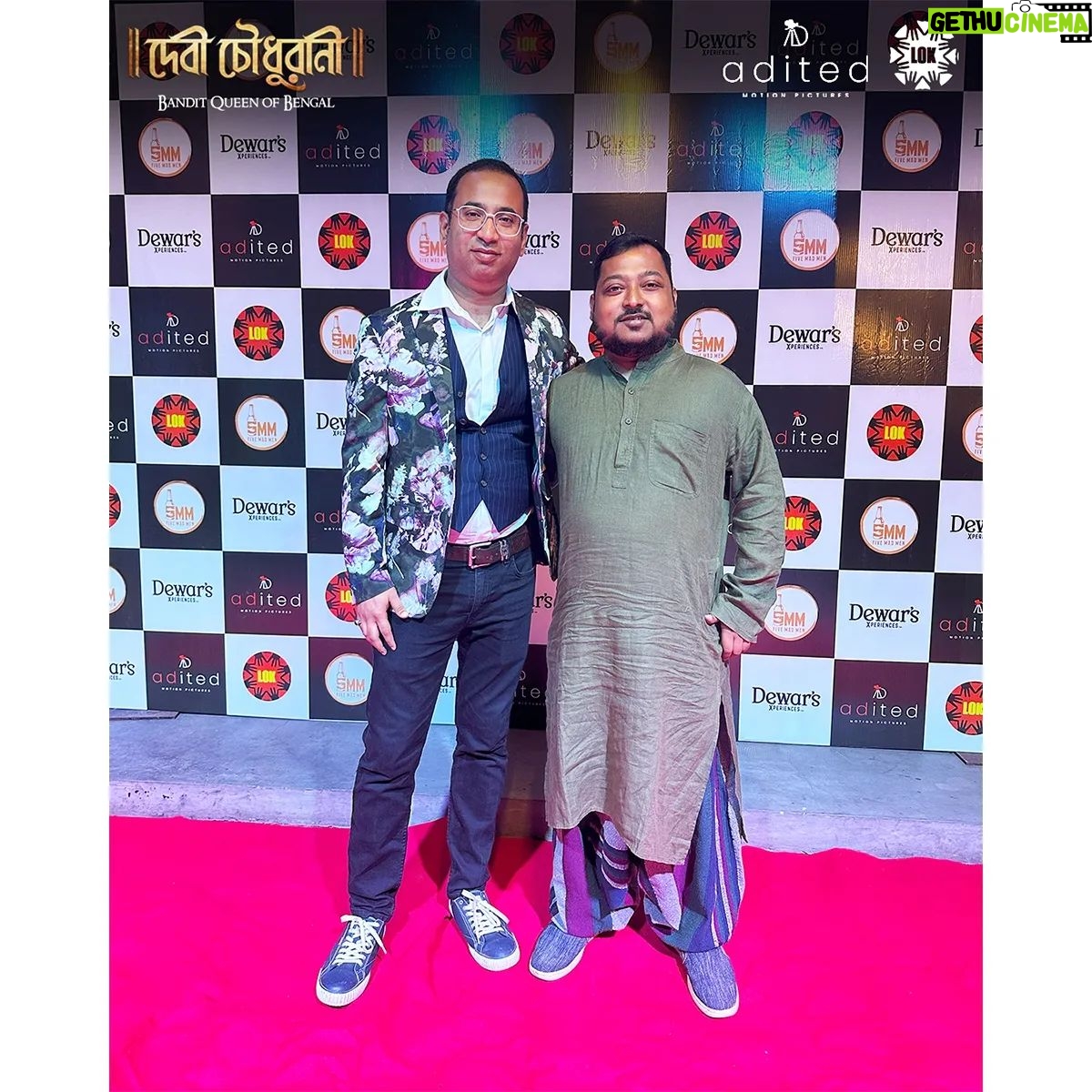 Srabanti Chatterjee Instagram – The wrap party of “Devi Chowdhurani” at ...