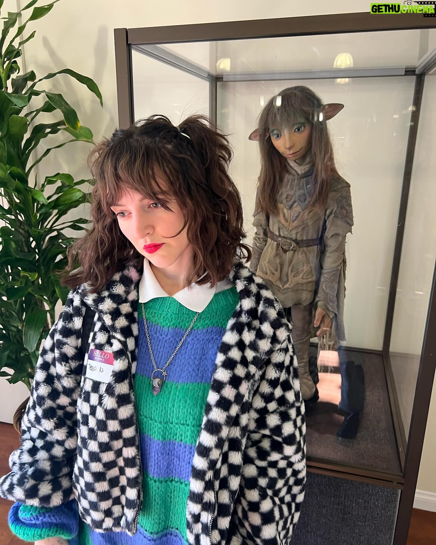 Anna Brisbin Instagram – I was lucky enough to get a special tour of ...