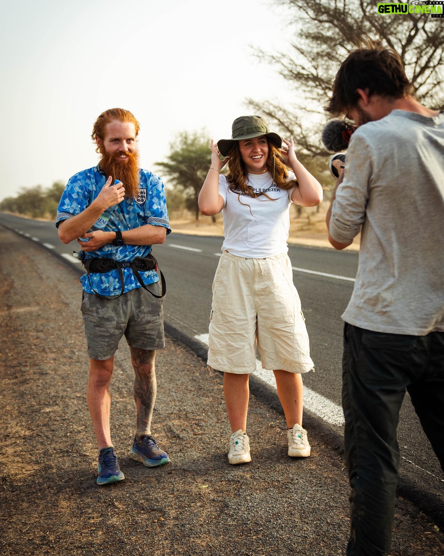 Becky James Instagram – I travelled to Africa to deliver Hardest Geezer ...