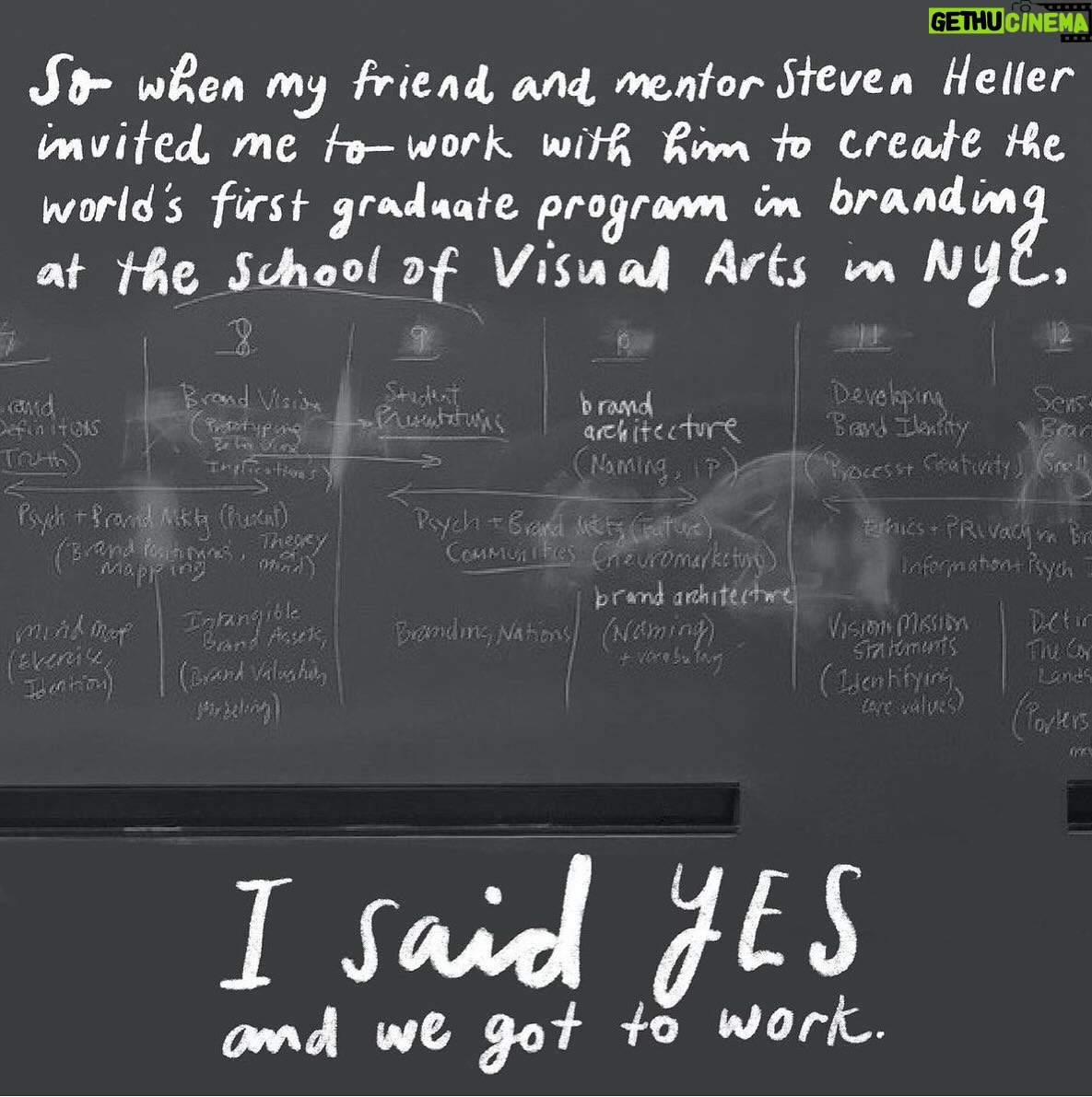 Debbie Millman Instagram – Here’s a little post about why I teach and ...