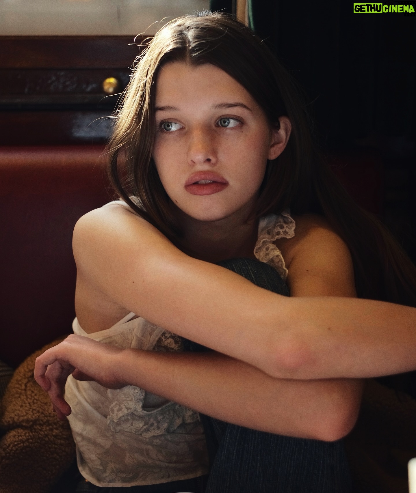 Ever Anderson Instagram – Paris March 5, 2024 Le Deux Magots # ...