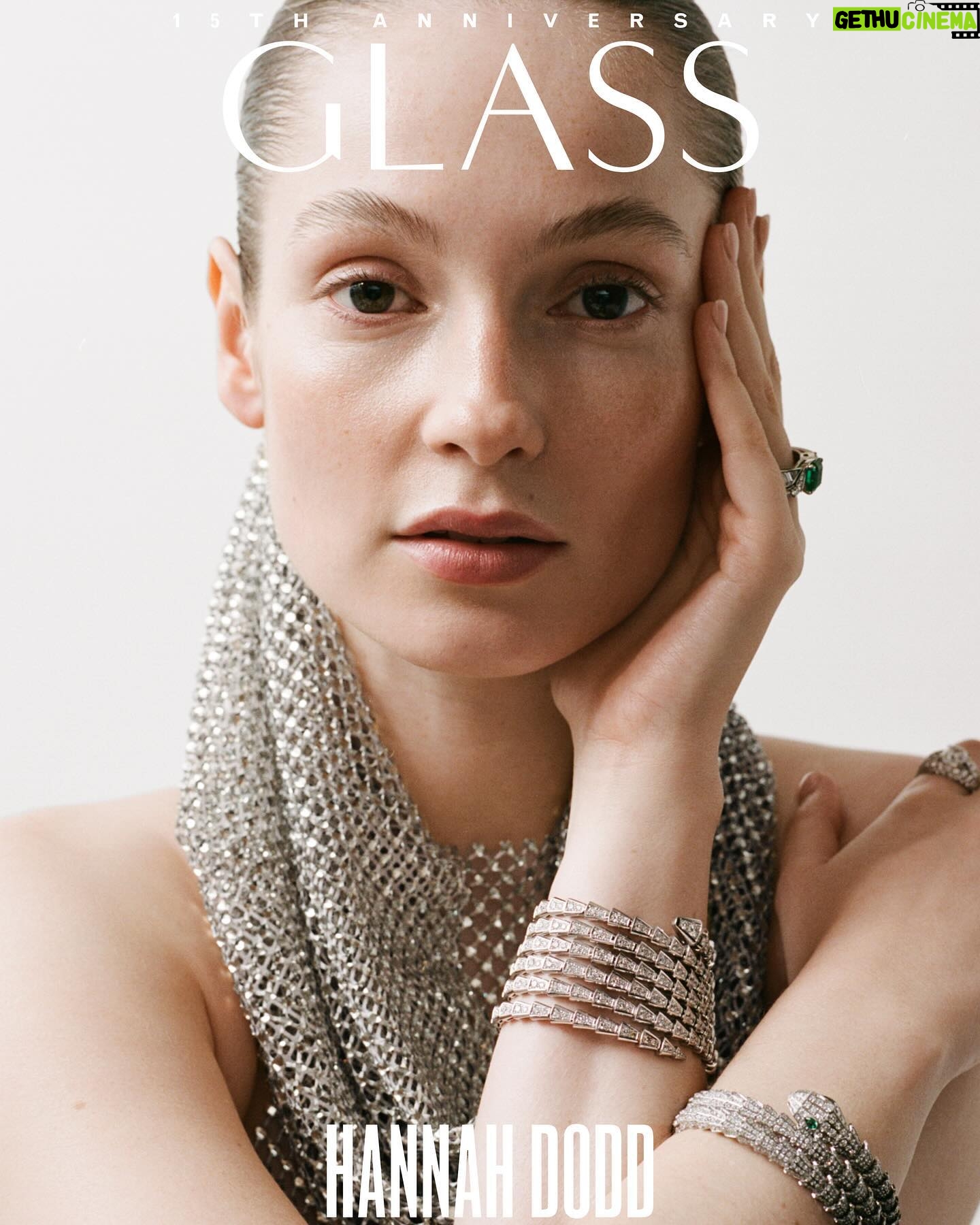 Hannah Dodd Instagram – Thank you @theglassmagazine 💫 Photographer ...