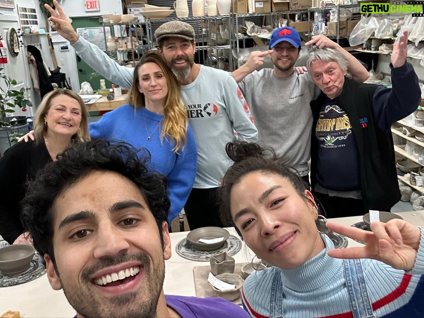 Jessica Harmon Instagram – Family xmas pottery destruction. @mudlab.ca ...