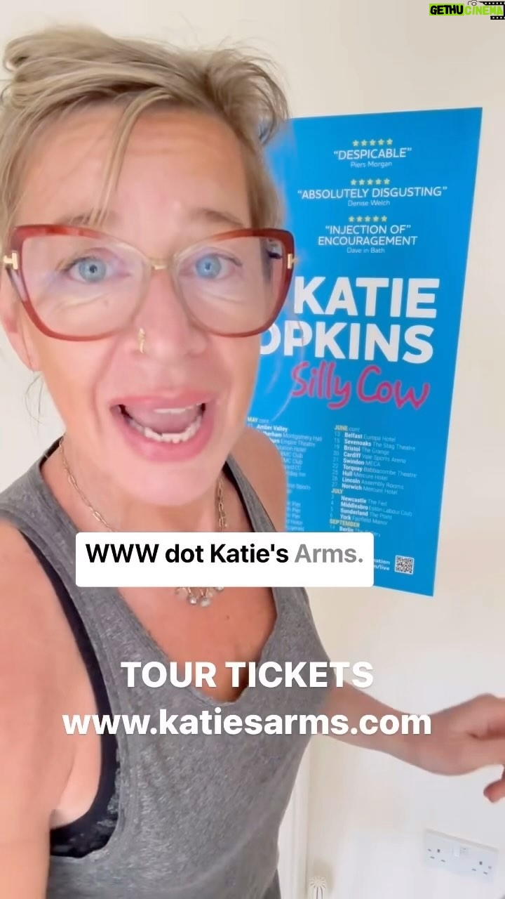 Katie Hopkins Instagram – Just getting ready to take to the road for ...