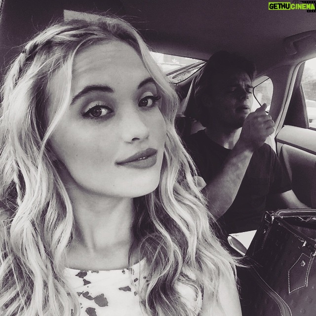 Lauren Taylor Instagram – selfie with the brother while he’s mid-sneeze ...