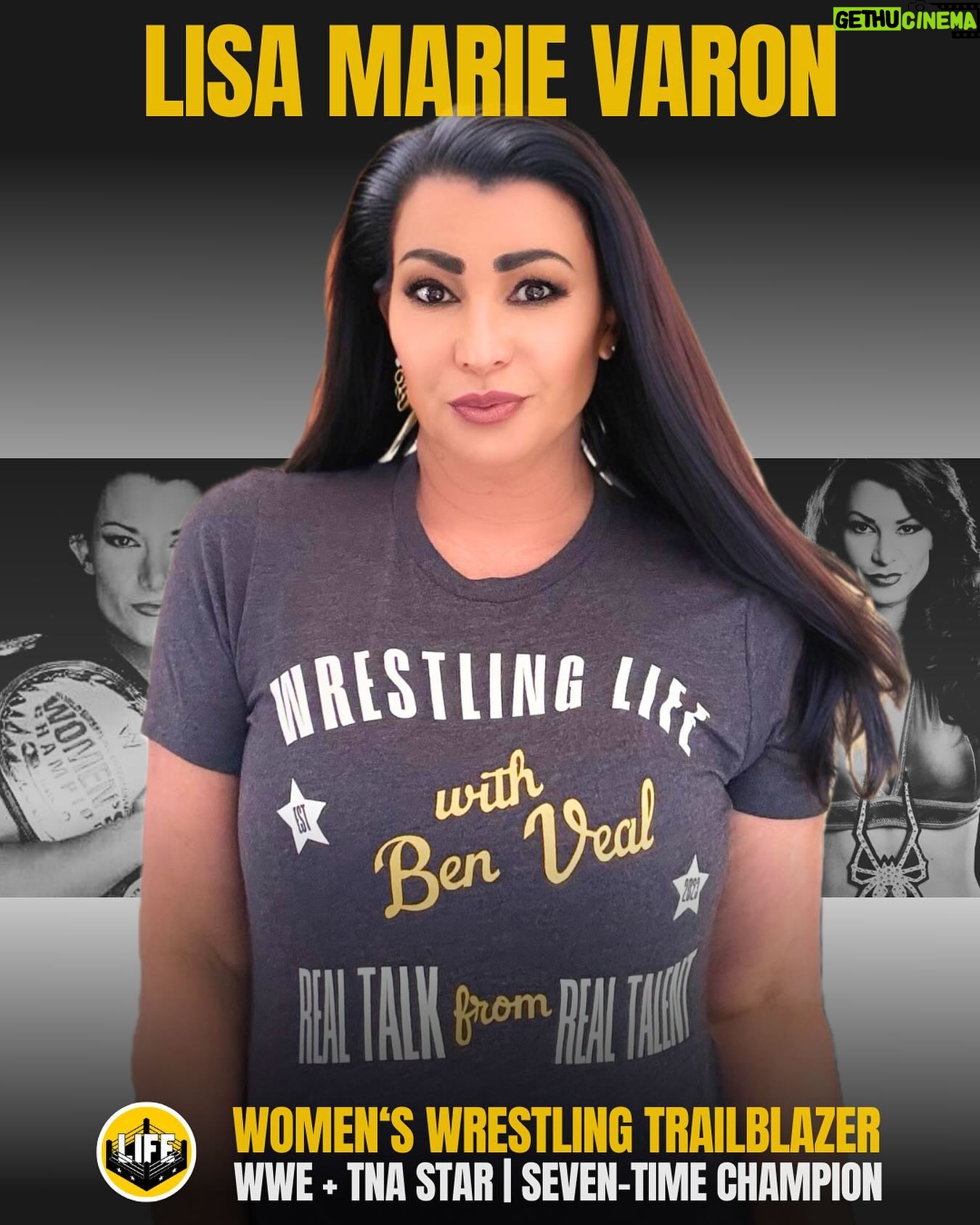 Lisa Marie Varon Instagram – @reallisamarie x @wrestlinglifeonline Lisa ...