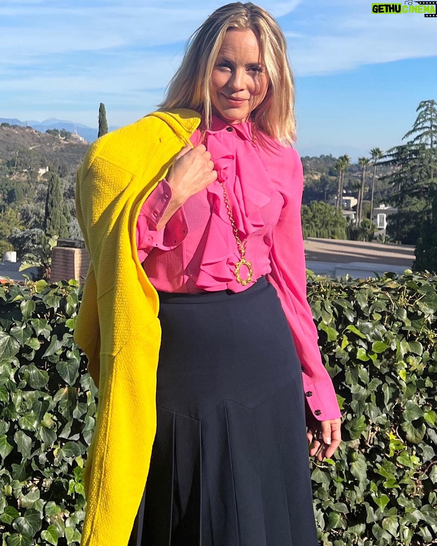 Maria Bello Instagram – Give me bright color in the second half ...