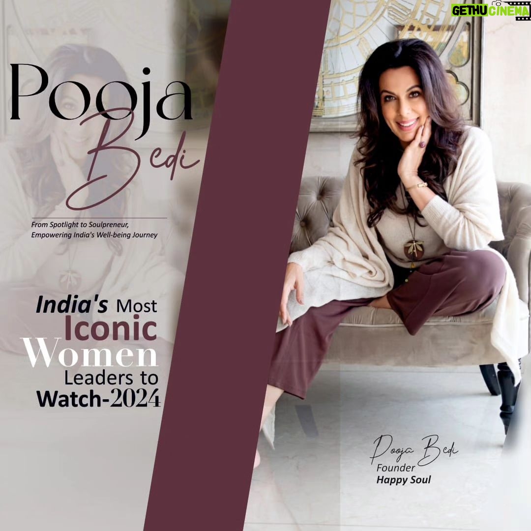 Pooja Bedi Instagram – CIOLOOK India magazine is pleased to feature @poojabediofficial, Founder ...