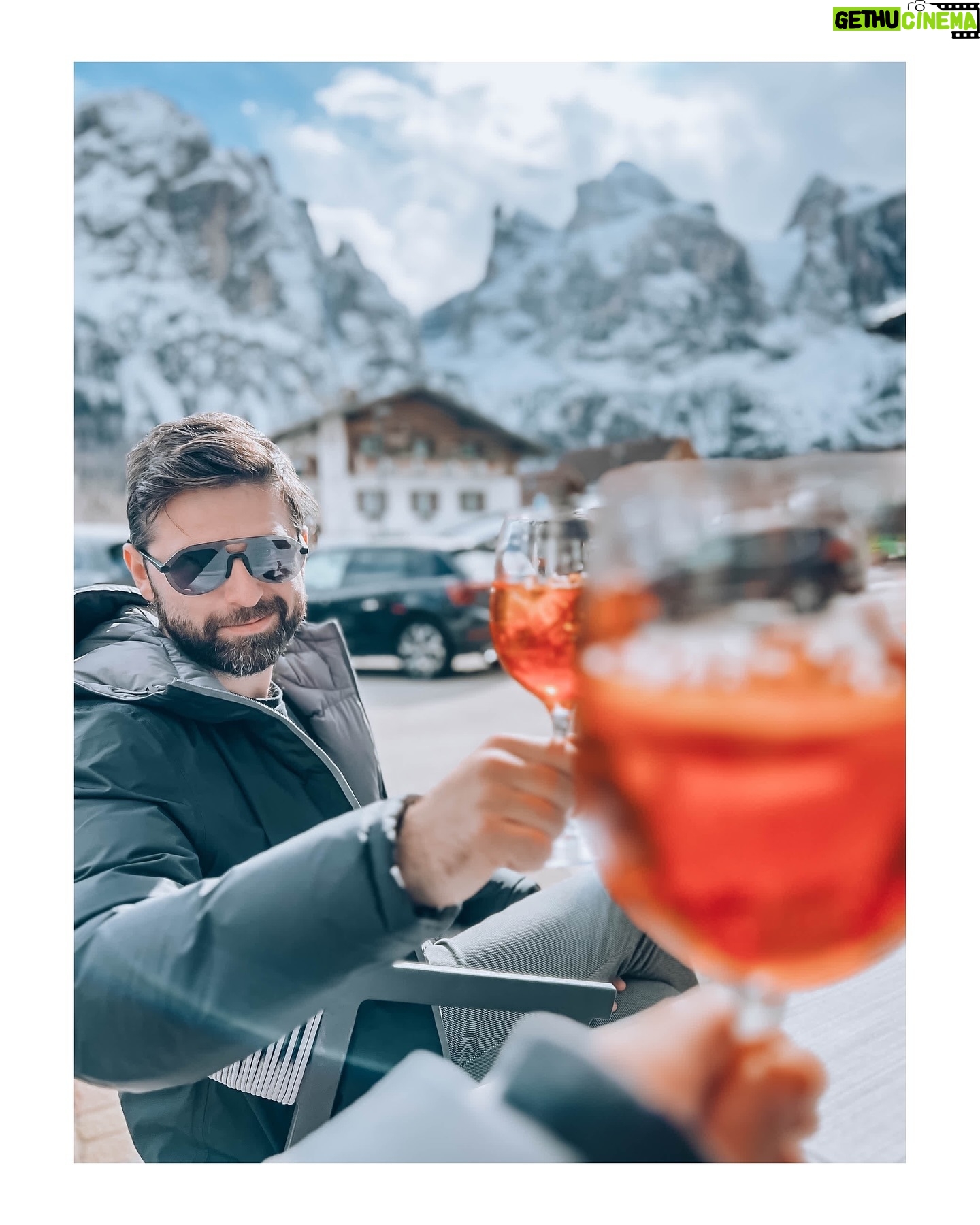 Sandra Nováková Instagram – Ach! @vojta7m # ️ #dolomites #colfosco # ...