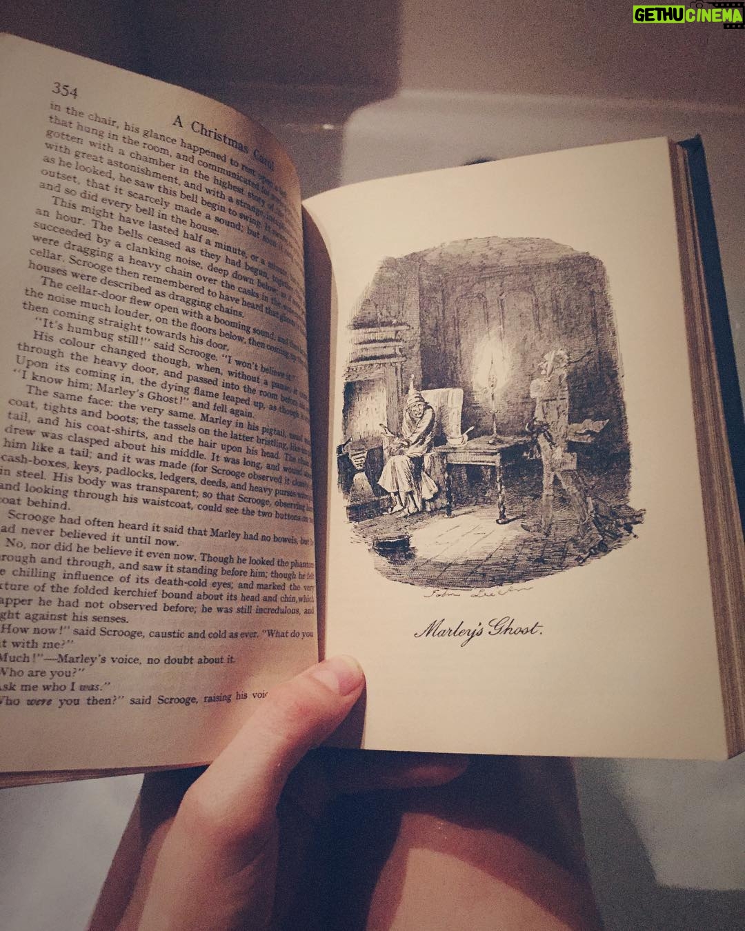 Sophie Cookson Instagram – Marley was dead. | Gethu Cinema