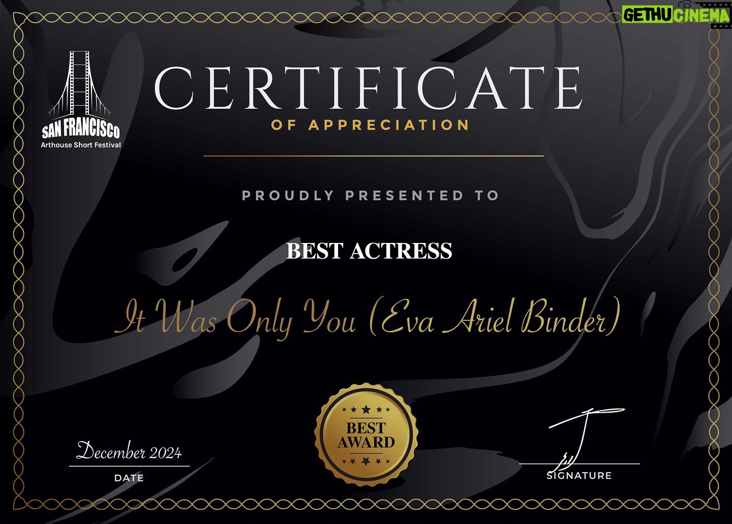 Eva Ariel Binder | Gethu Cinema