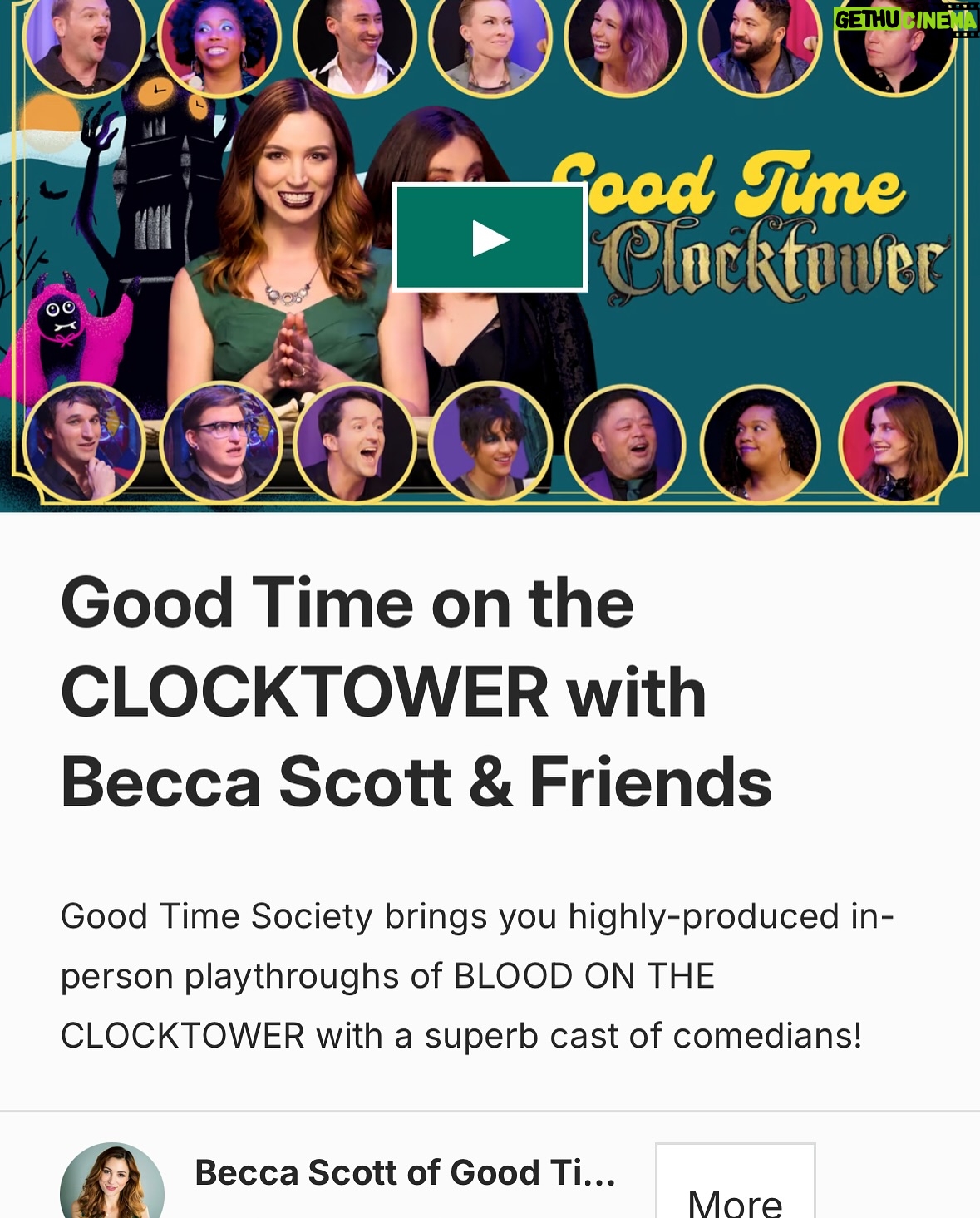 Becca Scott | Gethu Cinema