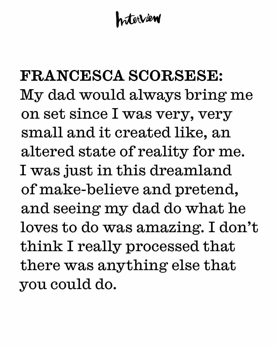 Francesca Scorsese | Gethu Cinema